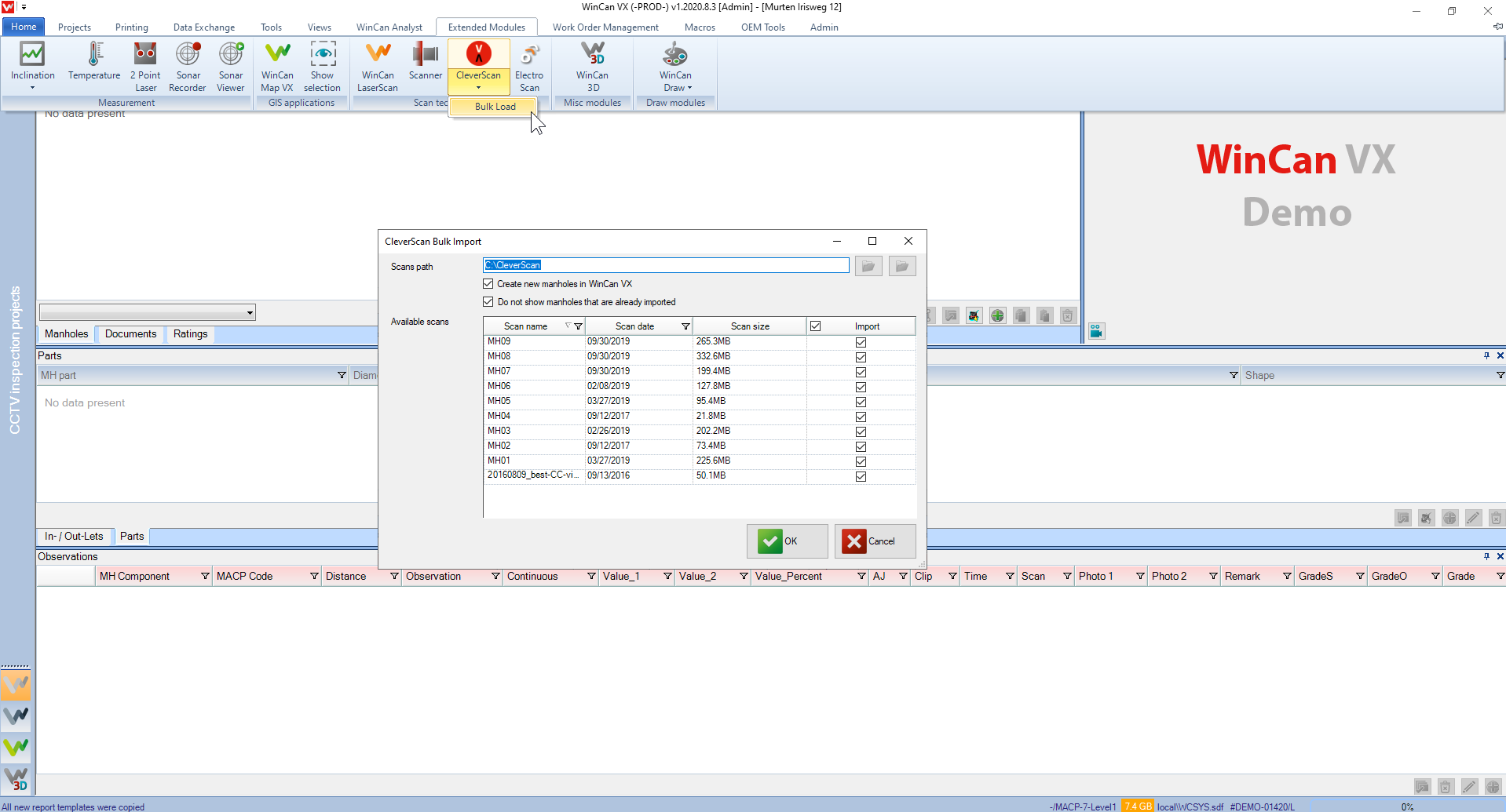 WinCan CleverScan Software Upgrade