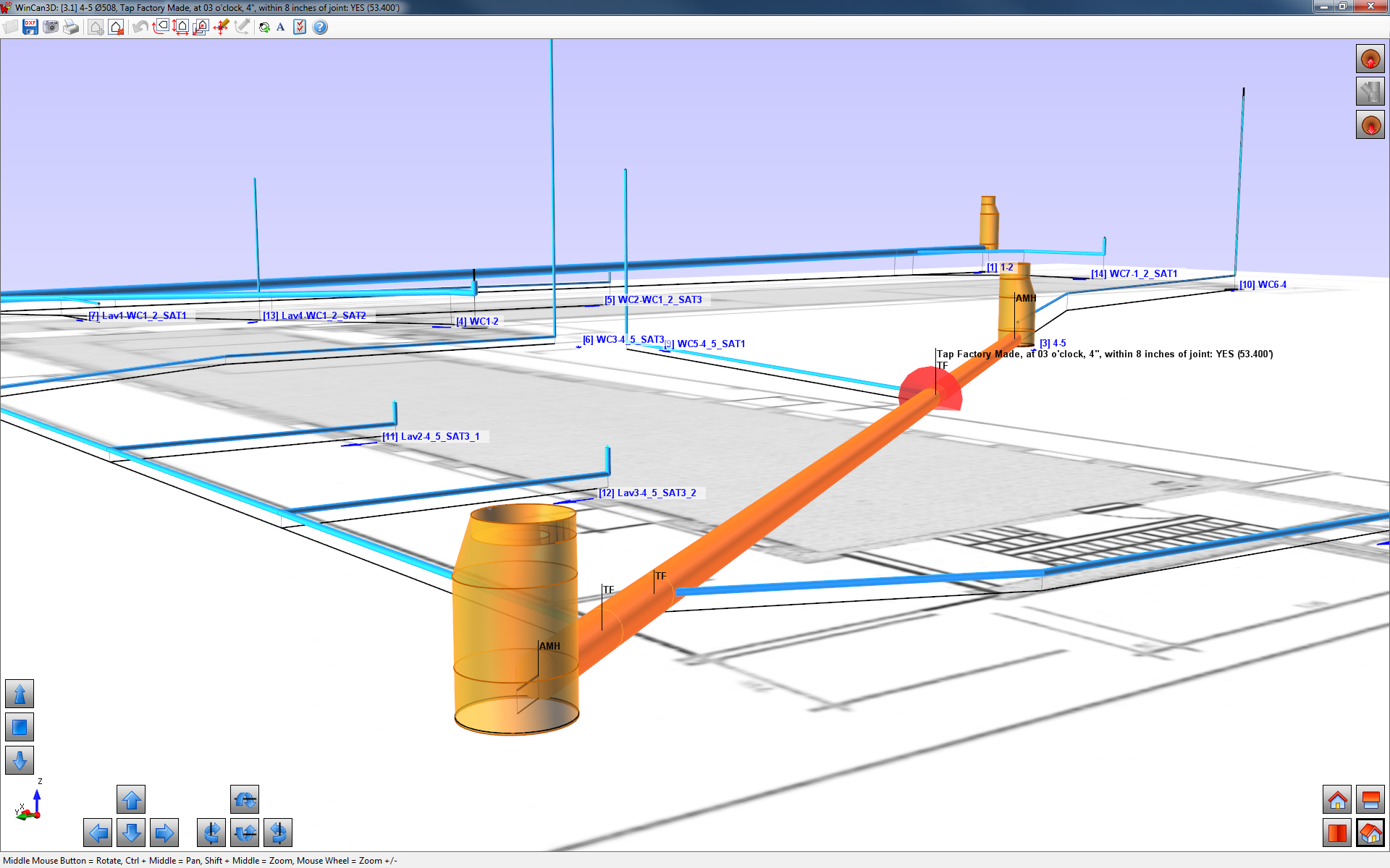 3D Modeling for Sewer System Analysis